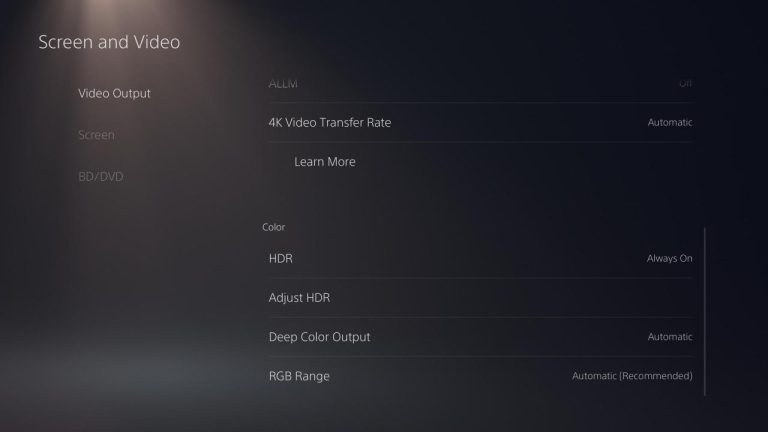 PS5のHDR設定を最適に調整する方法