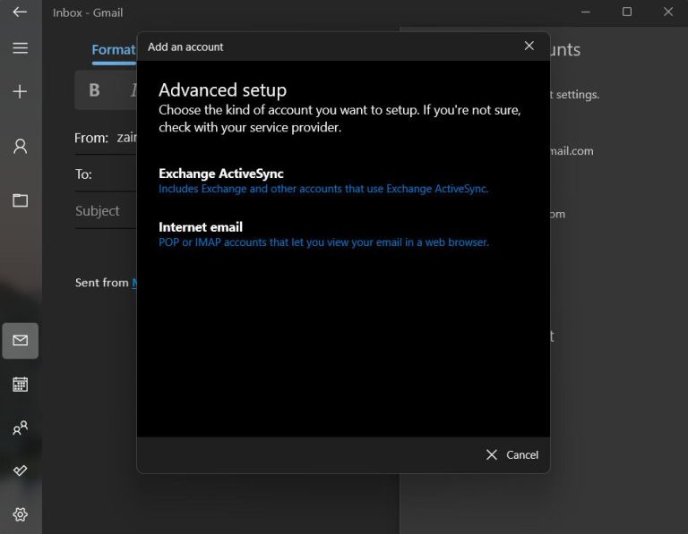 Windowsのメールエラー0x80072746を修正する方法